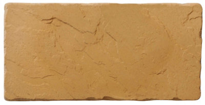 Patio Paving Slabs 'The Alderley' Mellow Gold 600 x 300 x 35mm - Pack ...