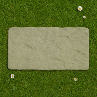 Patio Paving Slabs 'The Gawsworth' Weathered York 600 x 300 x 38mm ...