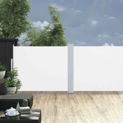 Patio Retractable Side Awning Garden Sun Shade Canopy Gazebo for Back ...