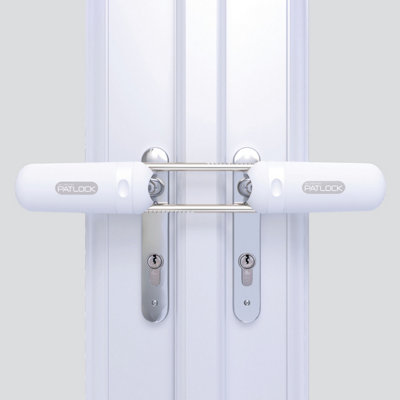 PATLOCK INSTANT FRENCH DOOR SECURITY LOCK