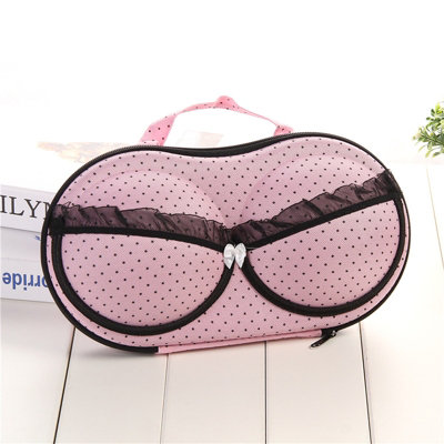 Pattern 4 EVA Travel Portable Storage Bra Case