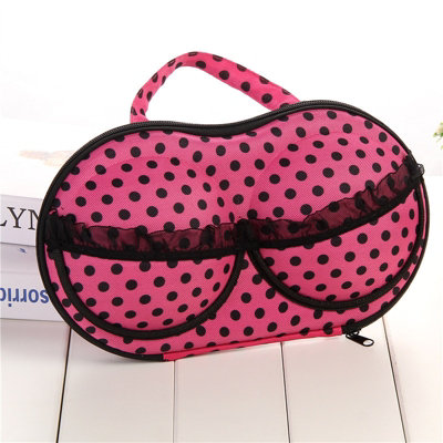 Pattern 6 EVA Travel Portable Storage Bra Case