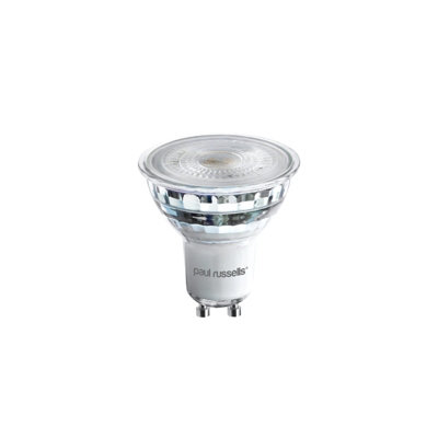 paul russells LED GU10 Dimmable Bulb, 4.5W 480 Lumens, 50w Equivalent ...