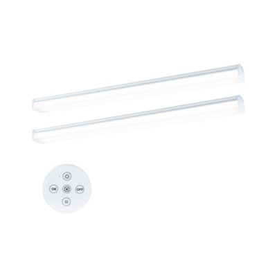 Paulmann 92128 LED under-cabinet luminaire Barreo 2x3.3W 300x22 mm ...