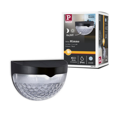 Paulmann 94666 LED Solar Path Luminaire Mimmo IP44 Round incl. 1x1.2 W ...