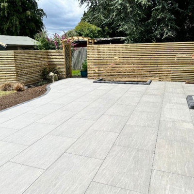 Paving Stones Direct Pietra Di Vals Grey Porcelain Paving Tiles 600x900 ...