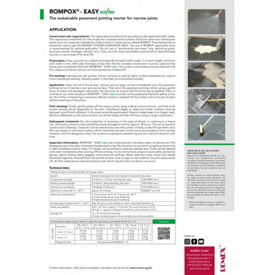 Paving Stones Direct Rompox Ultra Nautral Buff Jointing Compound Grout ...