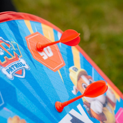 Paw Patrol Kids 2 in 1 Bean Bag Toss Target Game for Indoor or Outdoor Play
