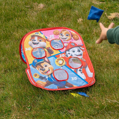 Paw Patrol Kids 2 in 1 Bean Bag Toss Target Game for Indoor or Outdoor Play