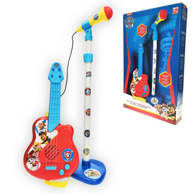 PAW PATROL MICROPHONE AND GUITAR SET