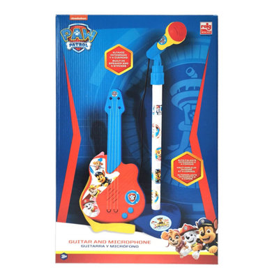 PAW PATROL MICROPHONE AND GUITAR SET