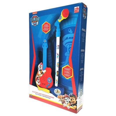 PAW PATROL MICROPHONE AND GUITAR SET