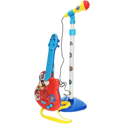 PAW PATROL MICROPHONE AND GUITAR SET