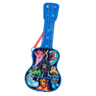 Paw Patrol: Mighty Pups Guitar Musical Percussion Instrument Educational