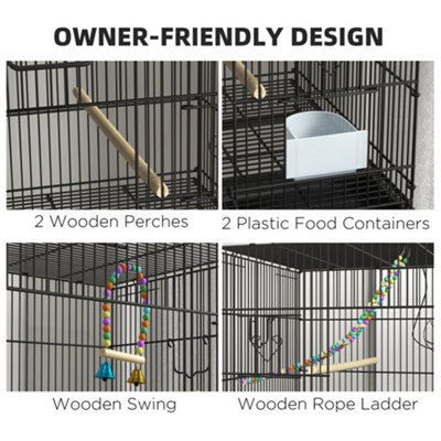 2 tier bird cage store