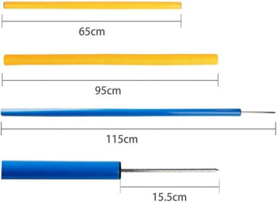 Pawise Pet Dog Agility Training Jumping Ring Hoop Hurdle