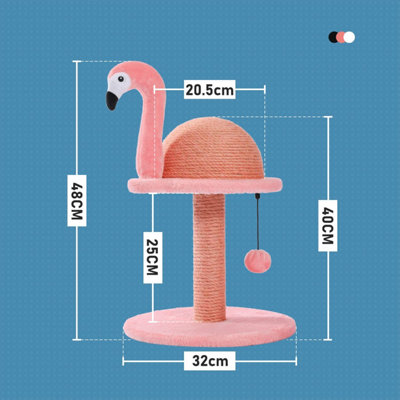 PAWZ Road Flamingo Scratching Posts, Creative Scratching Posts, Stylish ...