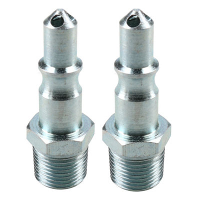 PCL 60 Series Adaptor Plug Male Thread 3/8" BSP Air Hose Line Fitting ...