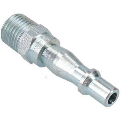 PCL Airflow Air Line Hose Fitting Male Adaptor 1/4" BSP Male Thread ...