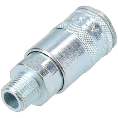 PCL Airflow Female Coupler 1/4" BSP Male Thread Air Hose Coulping ...