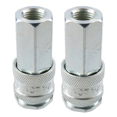 PCL XF Series Female Coupler 1/4" BSP Female Thread Air Hose Fitting ...