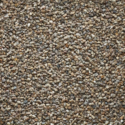 Pea Gravel - Natural Stone - 10mm - Premium Aggregate Bulk Bag - 850 kilos