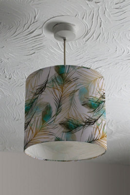 peacock feathers (Ceiling & Lamp Shade) / 45cm x 26cm / Ceiling Shade