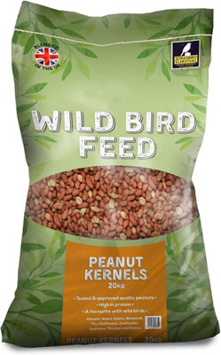 Peanuts for Wild Birds Peanut Kernels Bird Feed 20kg