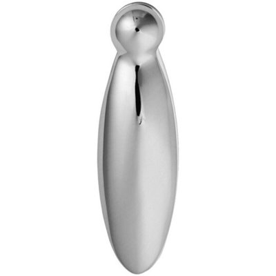 Pear Drop Shaped Lock Profile Escutcheon 60 x 18mm Polished Chrome Lock ...