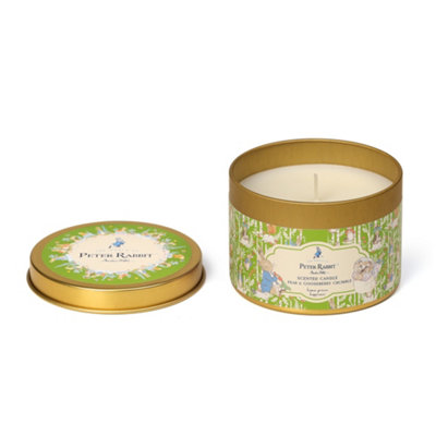 Pear Gooseberry Scented Tin Candle 1 Wick 25hr Burn