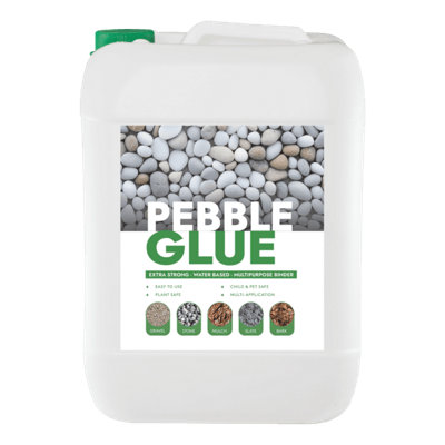 Pebble Glue 5L Bottle - Resin Binder for Decorative Garden Stones ...