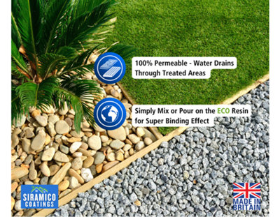 Pebble Hold Pour On ECO-Resin™ Glue Binder - 5 litres Waterbased Binder