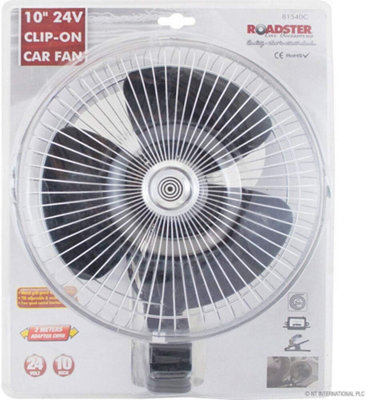 Pedestal Oscillating Stand Fan Desk Mini Electric 6 Inch 24 Volt Clip ...
