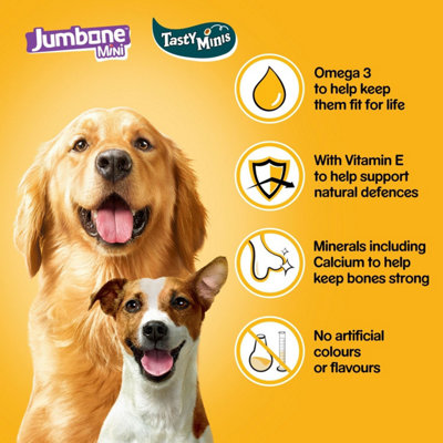 Pedigree Dog Treats Dog Supplies Treat Tasty Minis & Jumbone Small Mega ...