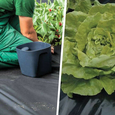 Pegdev - PDL 23m X 4m 250G BLACK HEAVY DUTY POLYTHENE PLASTIC SHEETING ...