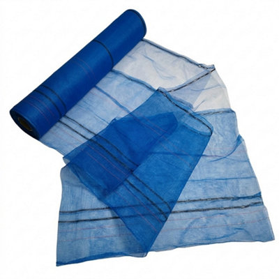 Pegdev - PDL Blue Fire Retardant Debris Netting 2m Width Heavy Duty ...