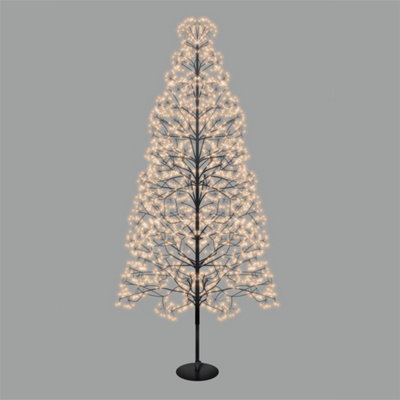 Pegdev - PDL - Christmas Pre Lit Tree with 2250 Copper Gold Micro LEDs ...