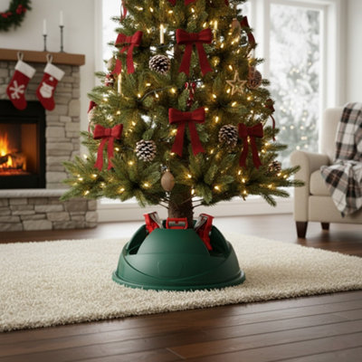 Pegdev - PDL Christmas Tree Stand for Real Trees Up to 2.8m Tall with 3 ...