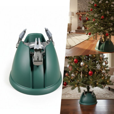 Pegdev - PDL Christmas Tree Stand with 3 Metal Clasps and 1 Litre Water ...