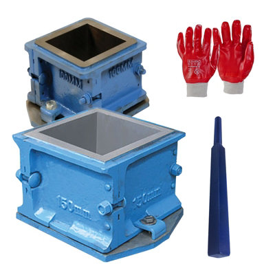 Pegdev - PDL - Concrete Test Cube Mould 100mm - Slump & Compressive ...