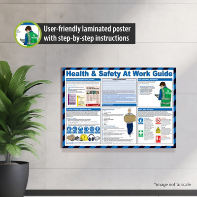 Pegdev - PDL - First Aid & Health Safety Poster A2 Landscape - Health ...