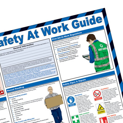 Pegdev - PDL - First Aid & Health Safety Poster A2 Landscape - Health ...