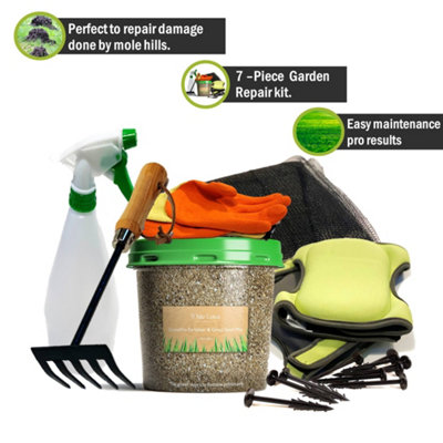 Pegdev - PDL - Garden Repair Kit (White) - Complete 7-Piece Garden ...
