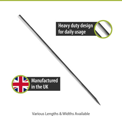 Pegdev - PDL Mild Steel Road Form Line Concrete Pins Temporary Marking ...