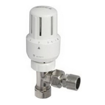 Pegler Yorkshire 15mm Mistral Angle TRV Compression with 15 x 10mm ...