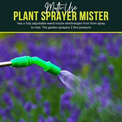 Pelle & Sol Pump Action Pressure Sprayer, 5L - Weed Killer Sprayer Pump ...