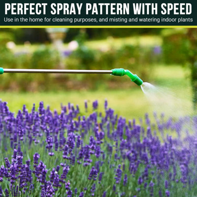 Pelle & Sol Pump Action Pressure Sprayer, 5L - Weed Killer Sprayer Pump ...