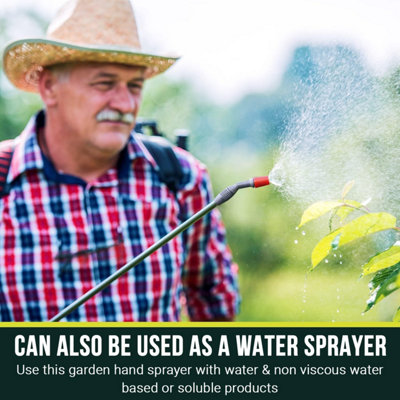 Pelle & Sol Pump Action Pressure Sprayer, 8L - Weed Killer Sprayer Pump ...