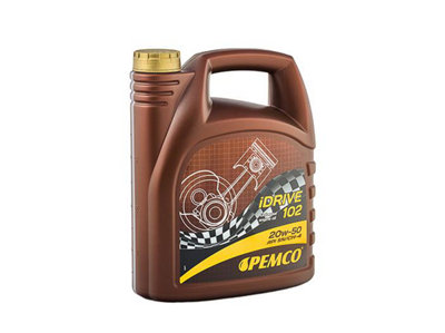 PEMCO iDRIVE 102 Synthetic Universal Engine Oil SAE 20W-50 5L API SL/CF ...