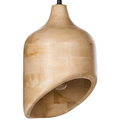 Pendant Lamp GANDAKI Mango Wood Light Brown